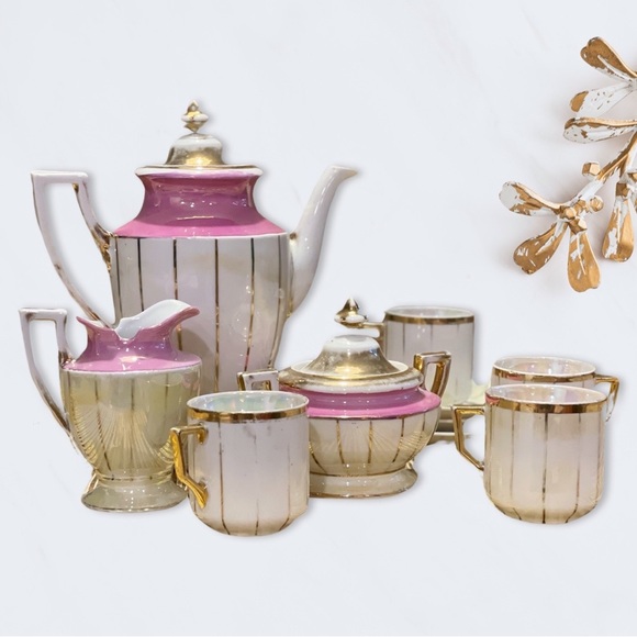 Dining | Vintage Art Deco Made In Germany Lusterware Tea Espresso Set ...